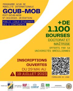 ÚLTIMO DIA PARA INSCRIÇÕES - Segunda Edição do Programa GCUB de ...