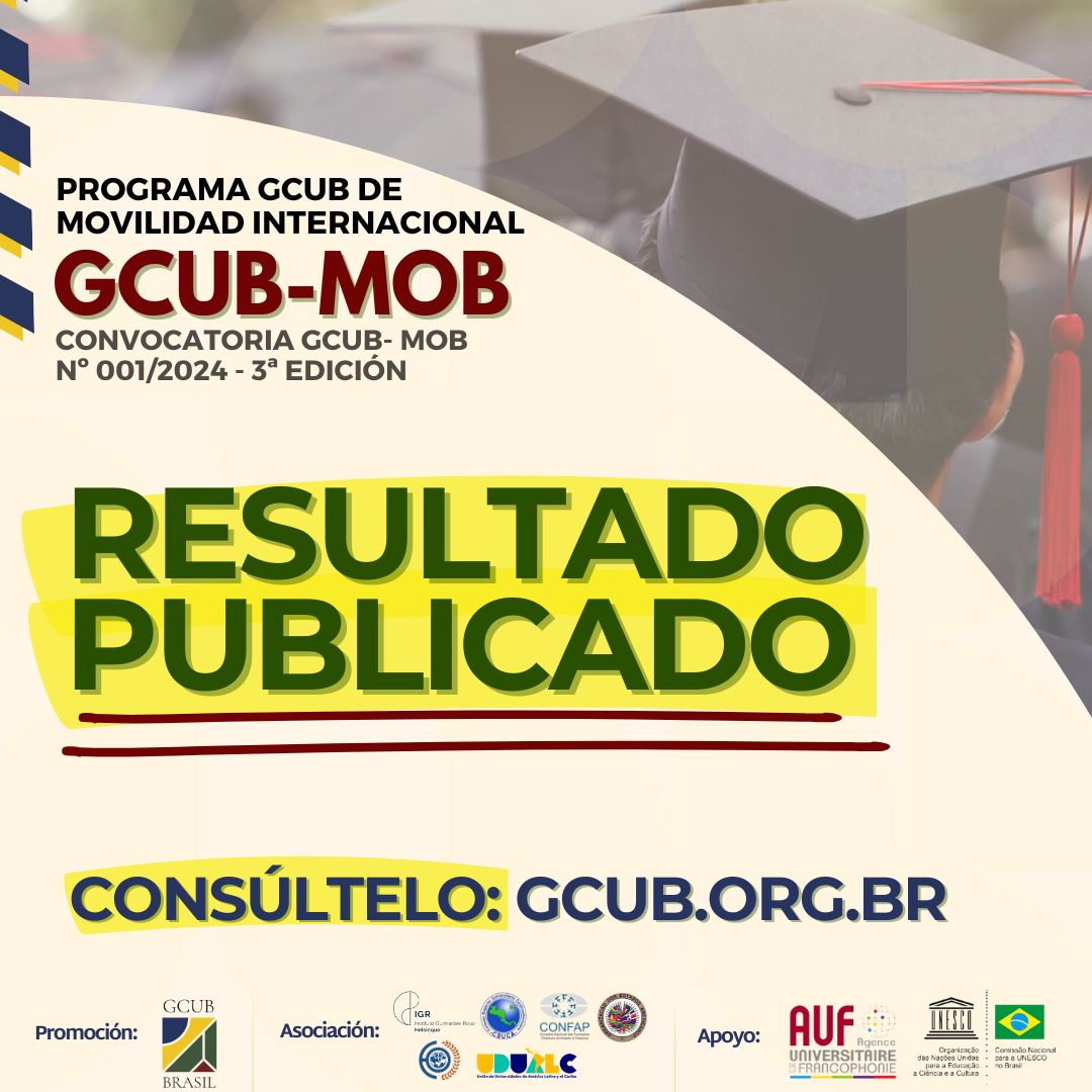 Resultado - Terceira Edição do Programa GCUB de Mobilidade ...