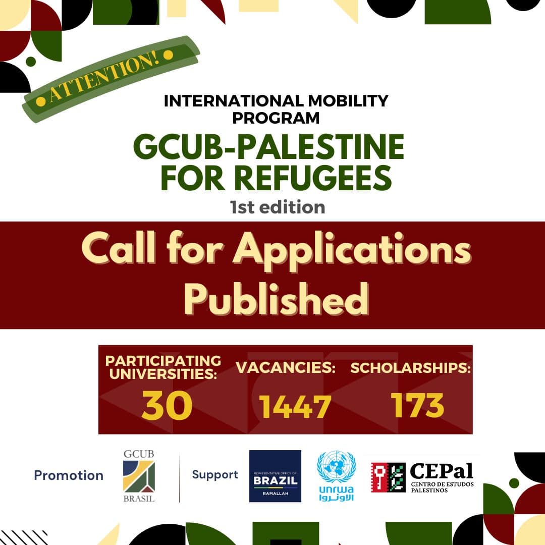 GCUB-Palestine Program for Refugees - Grupo de Cooperação Internacional ...