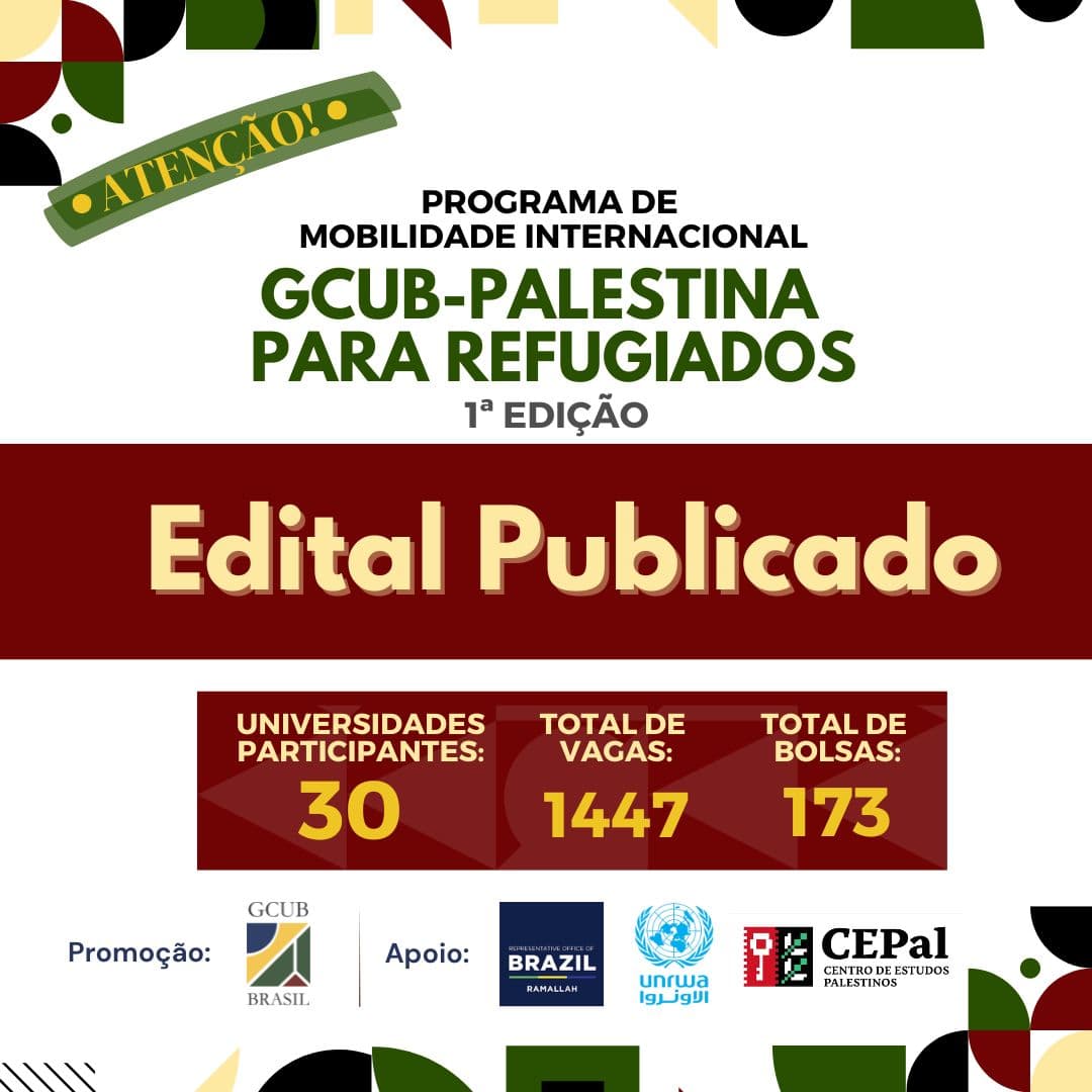 GCUB-Palestine Program for Refugees - Grupo de Cooperação Internacional ...
